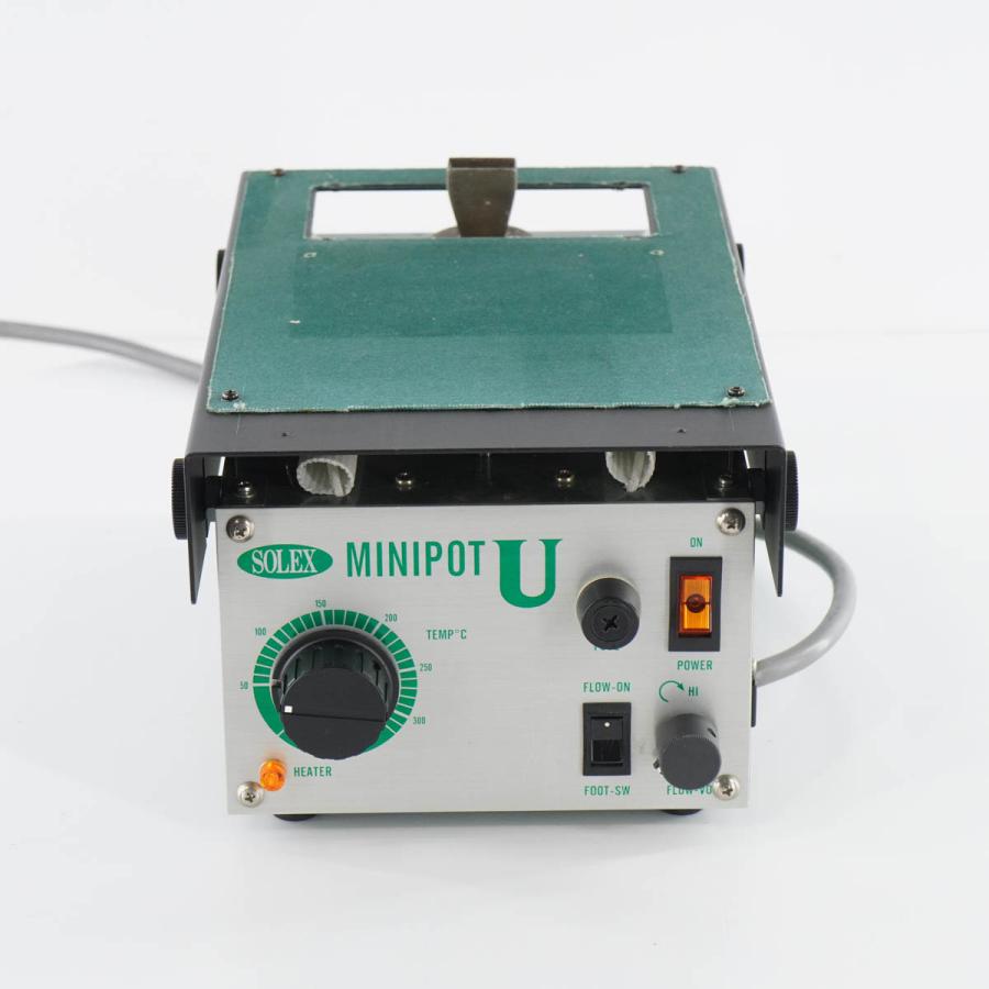 [DW]USED 8日保証 SOLEX MK-210A MINIPOT U ワンポイント噴流はんだ槽 取扱説明書 [05024-0013] : DIRWINGSショップ - 通販 ...