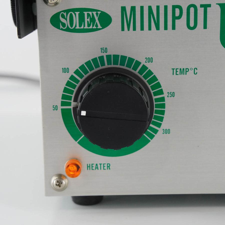 [DW]USED 8日保証 SOLEX MK-210A MINIPOT U ワンポイント噴流はんだ槽 取扱説明書 [05024-0013] : DIRWINGSショップ - 通販 ...
