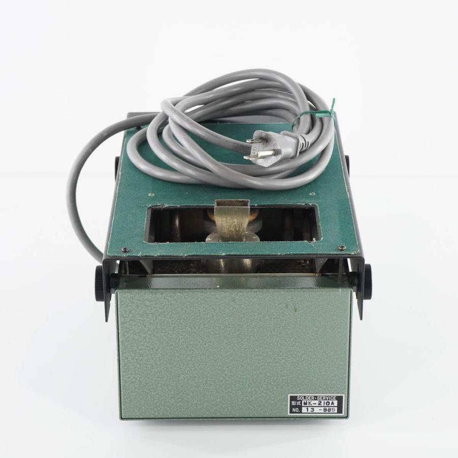 [DW]USED 8日保証 SOLEX MK-210A MINIPOT U ワンポイント噴流はんだ槽 取扱説明書 [05024-0013] :05024-0013:DIRWINGSショップ ...