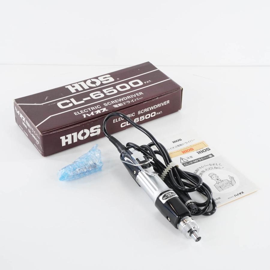 [PG]USED 8日保証 HIOS CL-6500 電動ドライバー ELECTRIC SCREWDRIVER 取扱説明書 [05024-0017] : ソクラボショップ - 通販 ...