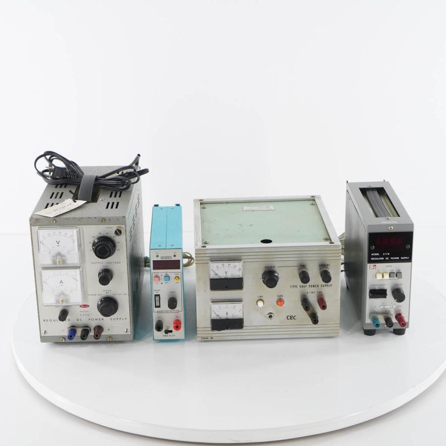 [JB]USED 現状販売 セット Metronix SE CEC 317B 202 505F 572C REGULATED DC POWER ...