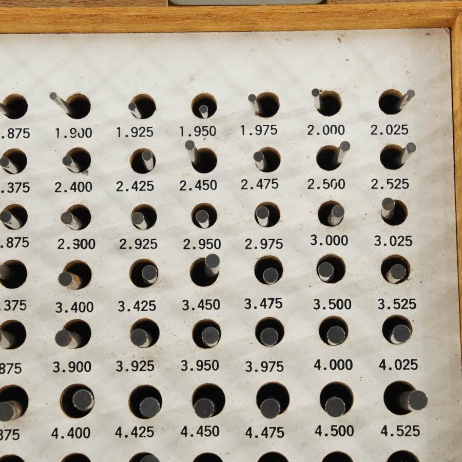 [DW]USED 8日保証 東商 MM-1 TC アイゼン Pingauge Set ピンゲージセット 1.550-6.275mm [05024-0025] : DIRWINGSショップ ...