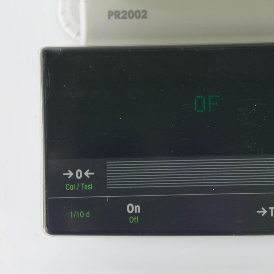 [DW]USED 8日保証 METTLER TOLEDO PR2002 電子天秤 天びん LC-P43 ひょう量2100g FACT 取扱説明書 [05034-0018] : ソクラボショップ ...