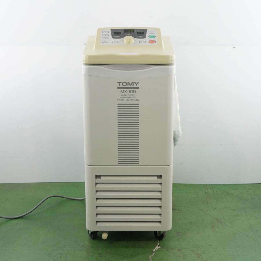[DW]USED 8日保証 TOMY MX-105 CENTRIFUGE 微量高速冷却遠心機 取扱説明書 [05034-0020] : ソク ...