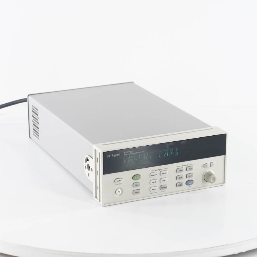 [DW]USED 8日保証 Agilent 34970A Data Acquisition/Switch Unit データ収集 スイッチユニット [05036-0003] : 05036 ...