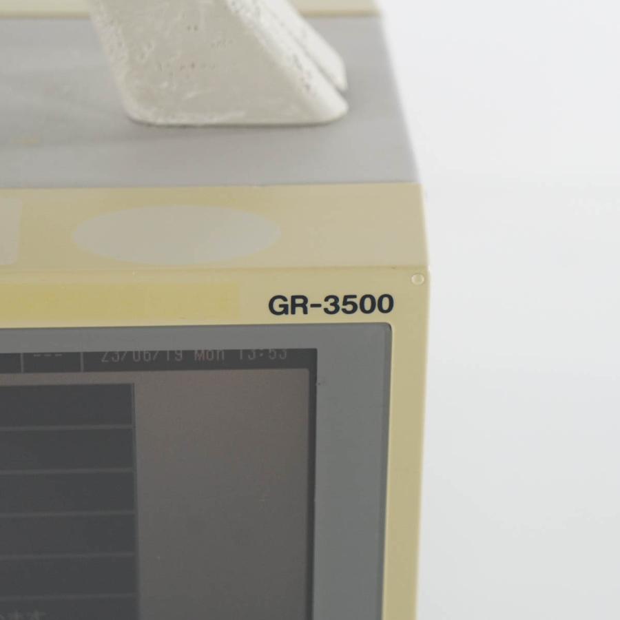 [DW]USED 8日保証 06/2021CAL KEYENCE GR-3500 PCリンク型高機能レコーダー GR-M256 ACアダプター ...