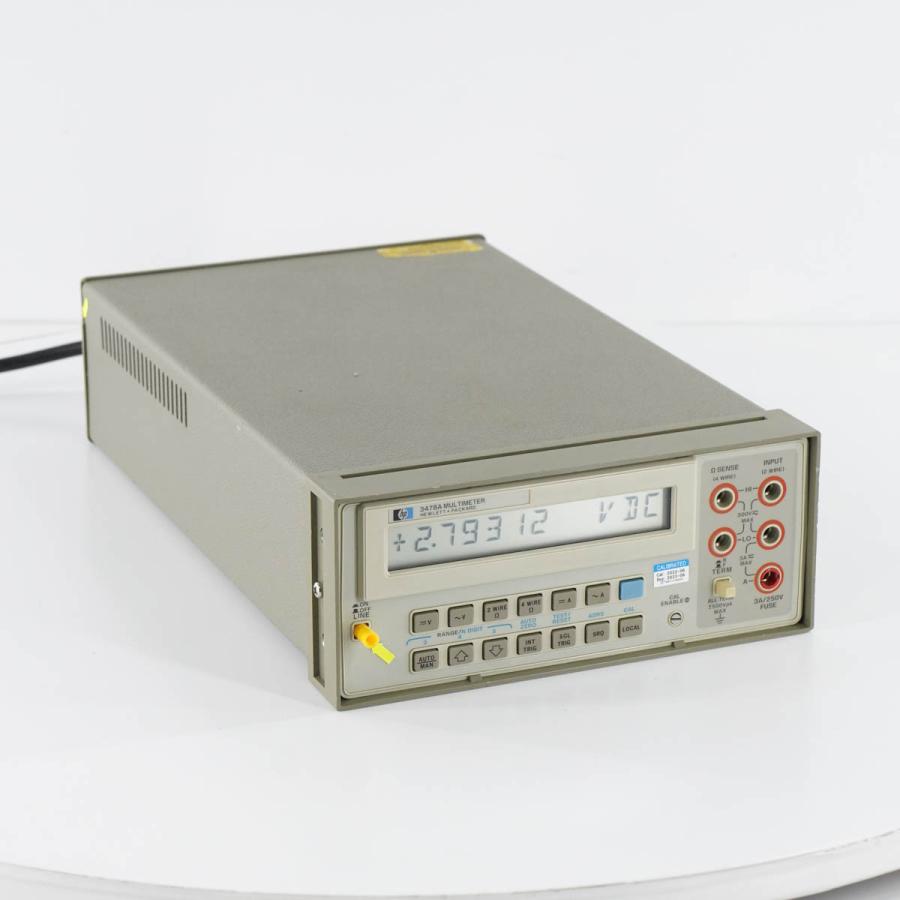 [DW]USED 8日保証 06/2022CAL hp 3478A MULTIMETER マルチメーター [05036-0020] : ソク ...