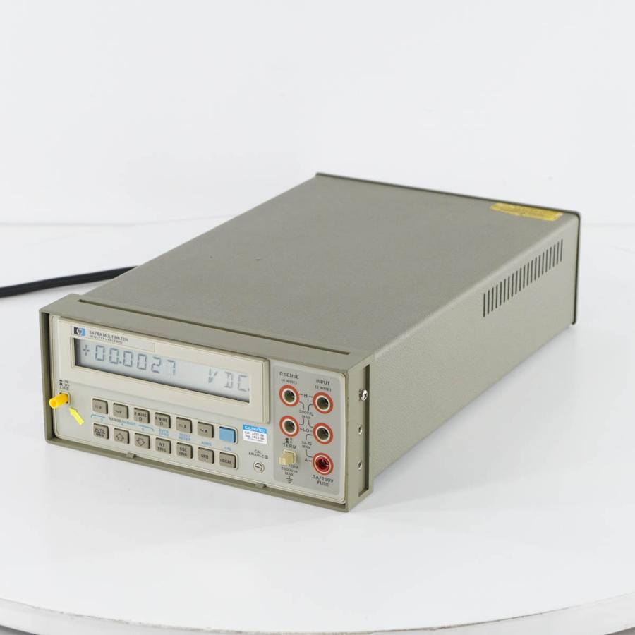 [DW]USED 8日保証 06/2022CAL hp 3478A MULTIMETER マルチメーター [05036-0020] : ソク ...