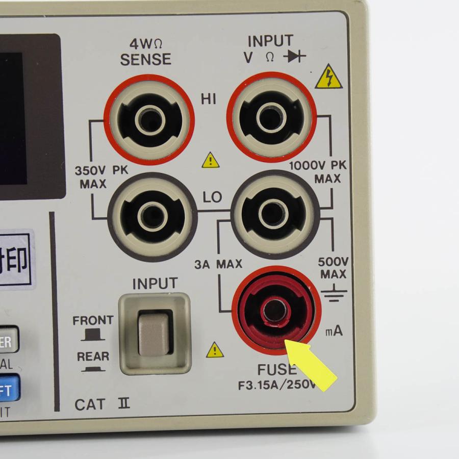 [DW]USED 8日保証 06/2022CAL ADVANTEST R6552 DIGITAL MULTIMETER デジタルマルチメーター ...
