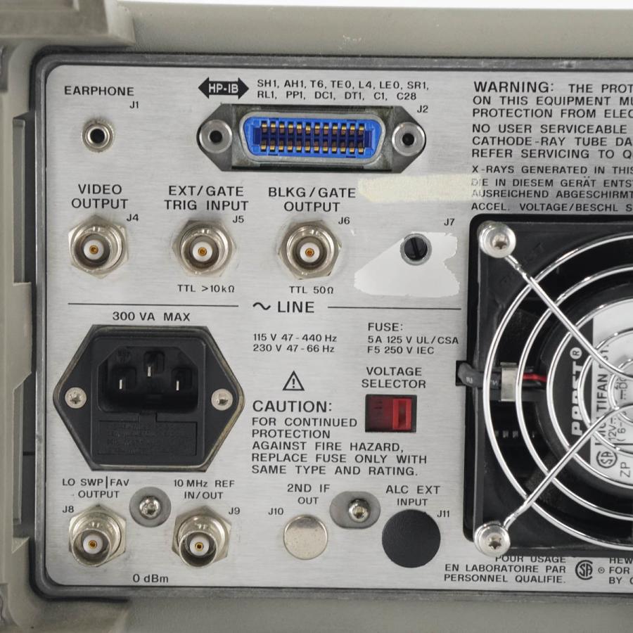 [DW]USED 8日保証 hp 8563E SPECTRUM ANALYZER スペクトラムアナライザー 5620A 9kHz-26 ...