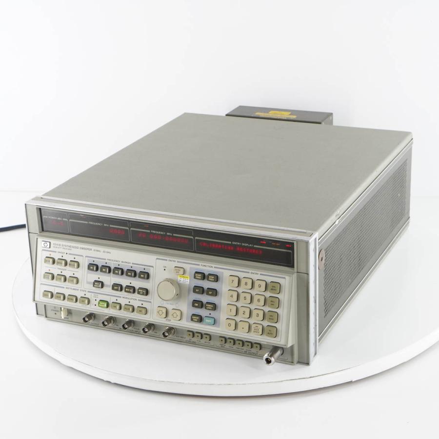 [DW]USED 8日保証 hp 8341B SYNTHESIZED SWEEPER シンセサイズドスイーパー 10MHz-20GHz 電源 ...