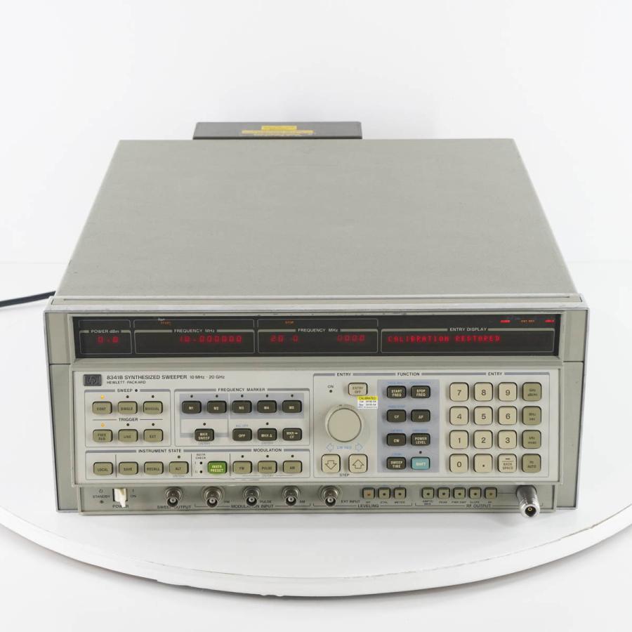 [DW]USED 8日保証 hp 8341B SYNTHESIZED SWEEPER シンセサイズドスイーパー 10MHz-20GHz 電源 ...