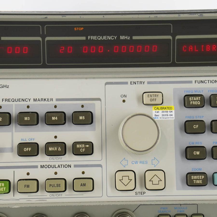 [DW]USED 8日保証 hp 8341B SYNTHESIZED SWEEPER シンセサイズドスイーパー 10MHz-20GHz 電源 ...