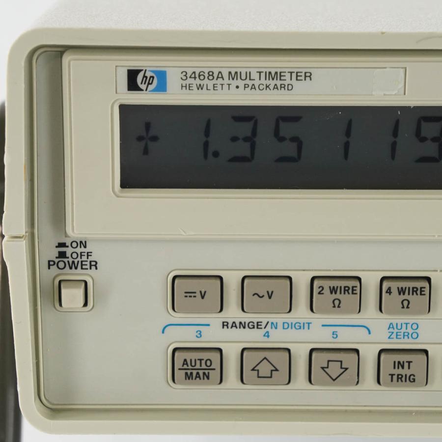 [DW]USED 8日保証 01/2022CAL hp 3468A MULTIMETER マルチメーター [05036-0059 ...