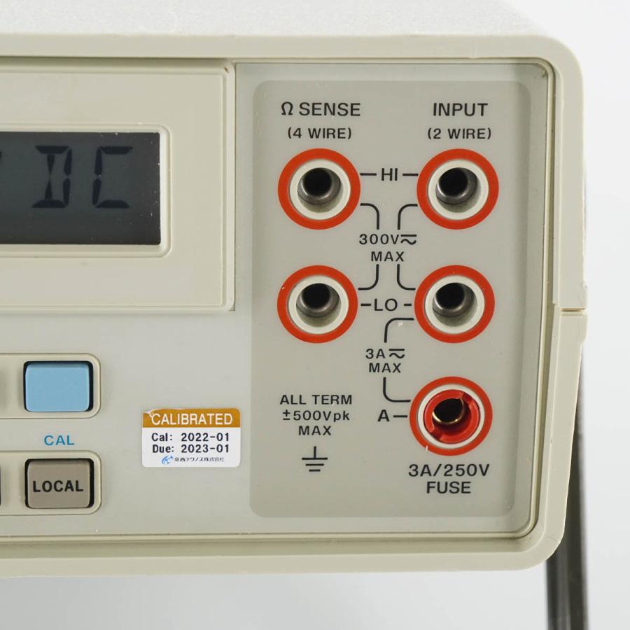 [DW]USED 8日保証 01/2022CAL hp 3468A MULTIMETER マルチメーター [05036-0059 ...