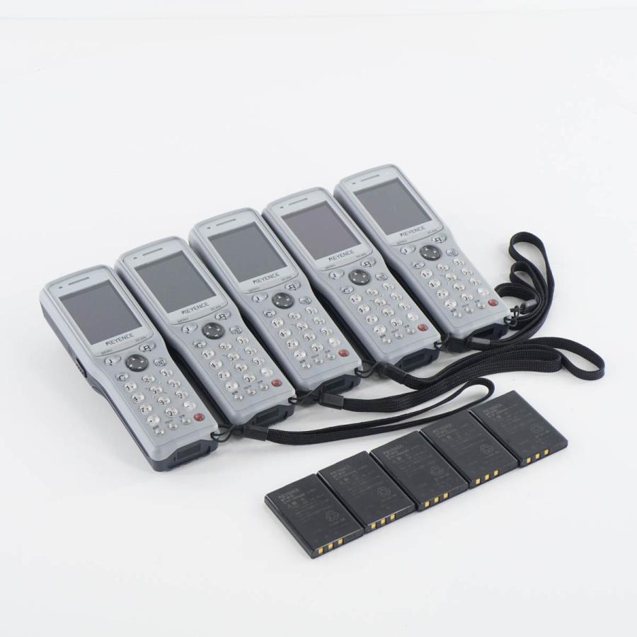 [PG]USED 8日保証 5台セット KEYENCE BT-1500 超小型ハンディターミナル BT-1000シリーズ [05036 ...
