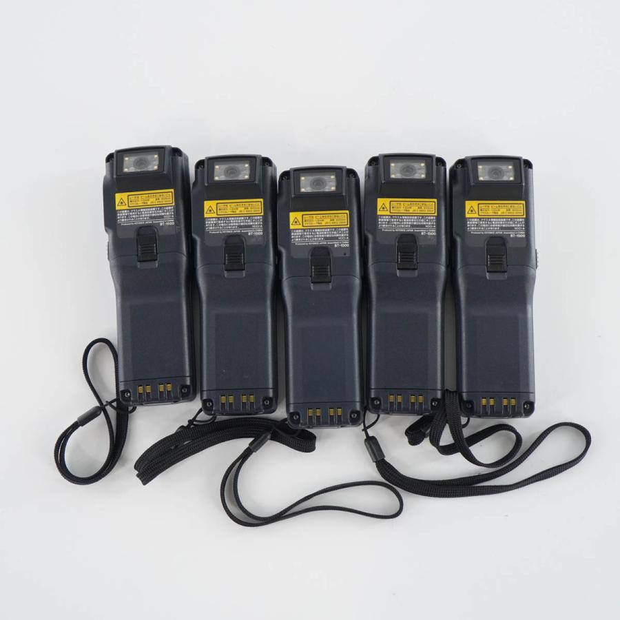 [PG]USED 8日保証 5台セット KEYENCE BT-1500 超小型ハンディターミナル BT-1000シリーズ [05036 ...