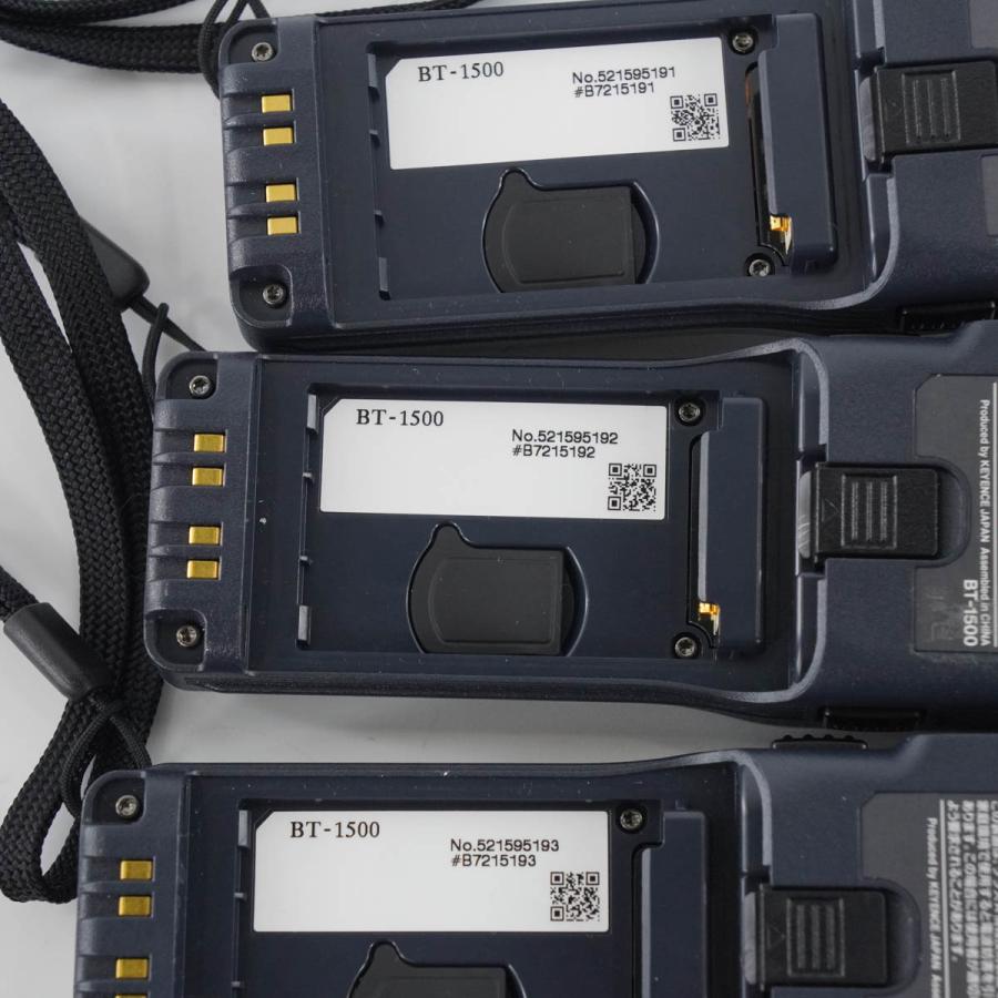 [PG]USED 8日保証 5台セット KEYENCE BT-1500 超小型ハンディターミナル BT-1000シリーズ [05036 ...