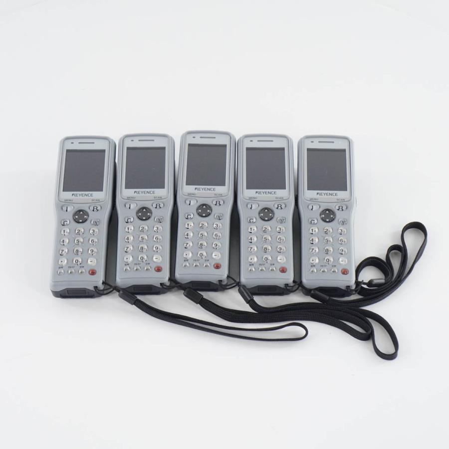 [PG]USED 8日保証 5台セット KEYENCE BT-1500 超小型ハンディターミナル BT-1000シリーズ [05036 ...
