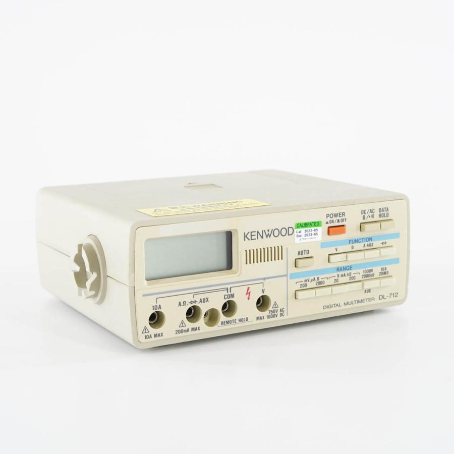 [JB]USED 現状販売 KENWOOD DL-712 DIGITAL MULTIMETER デジタルマルチメーター [05036-0095 ...