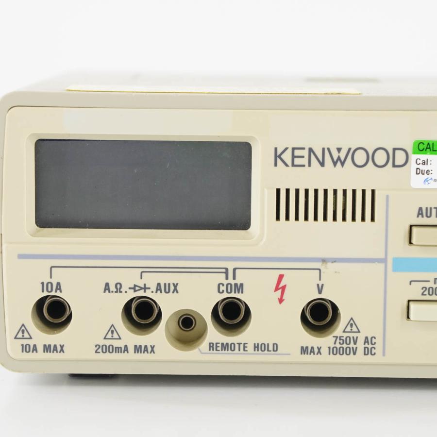 [JB]USED 現状販売 KENWOOD DL-712 DIGITAL MULTIMETER デジタルマルチメーター [05036-0095 ...