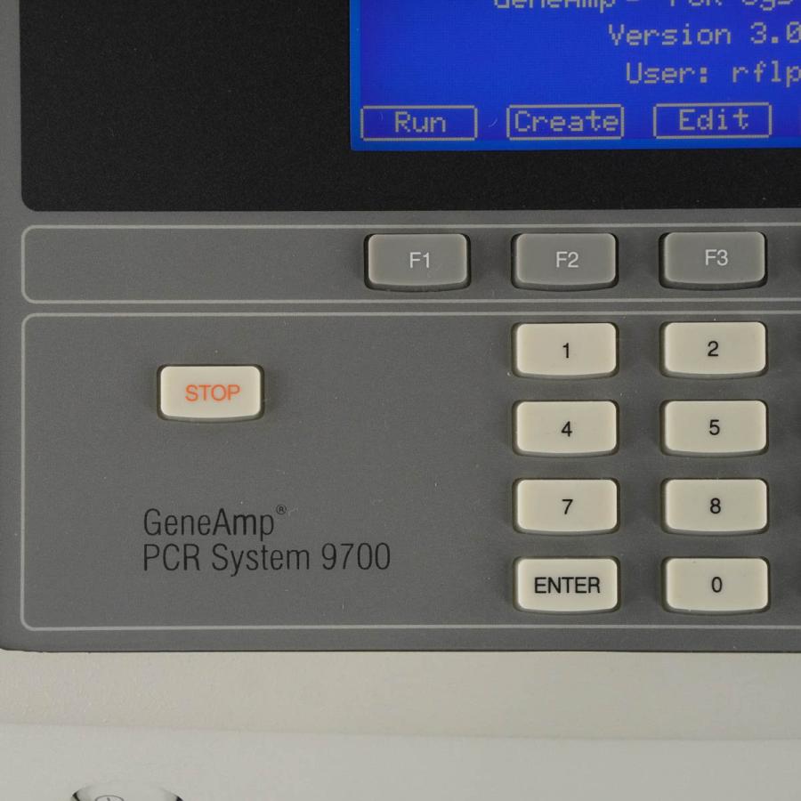 [DW]USED 8日保証 Applied Biosystems PCR System 9700 GeneAmp AB Thermal Cycler サーマルサイクラー 電源コード ソフト ...
