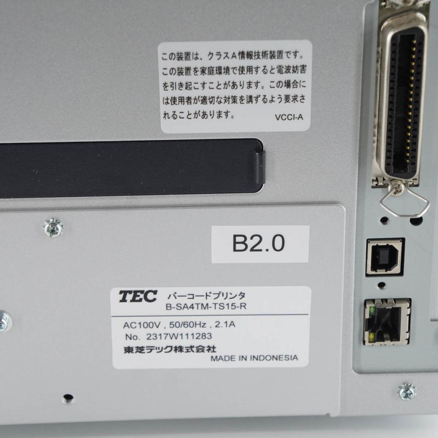 [PG]USED 8日保証 TEC B-SA4TM-TS15-R ラベルプリンター バーコードプリンター [05049-0074] : ソク ...