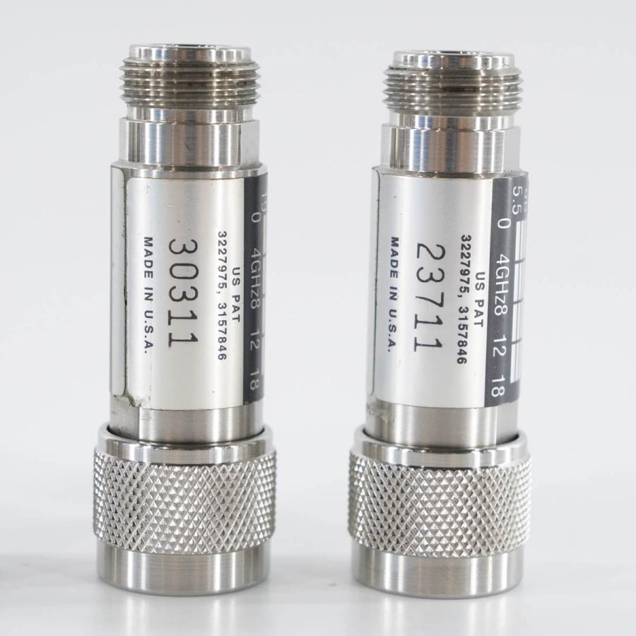 [DW]USED 8日保証 校正2023年8月まで有効 hp 11582A 8491B ATTENUATOR SET アッテネーターセット ...