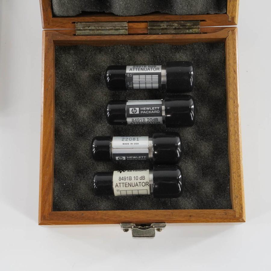 [DW]USED 8日保証 校正2023年8月まで有効 hp 11582A 8491B ATTENUATOR SET アッテネーターセット ...