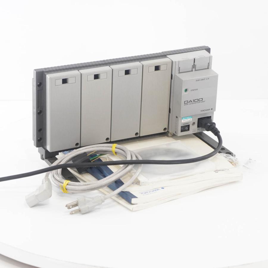 [DW]USED 8日保証 YOKOGAWA DA100 DA100-21-1M M1/M3 DARWIN DATA ACQUISITION UNIT データアクイジションユニット 電源コ ...