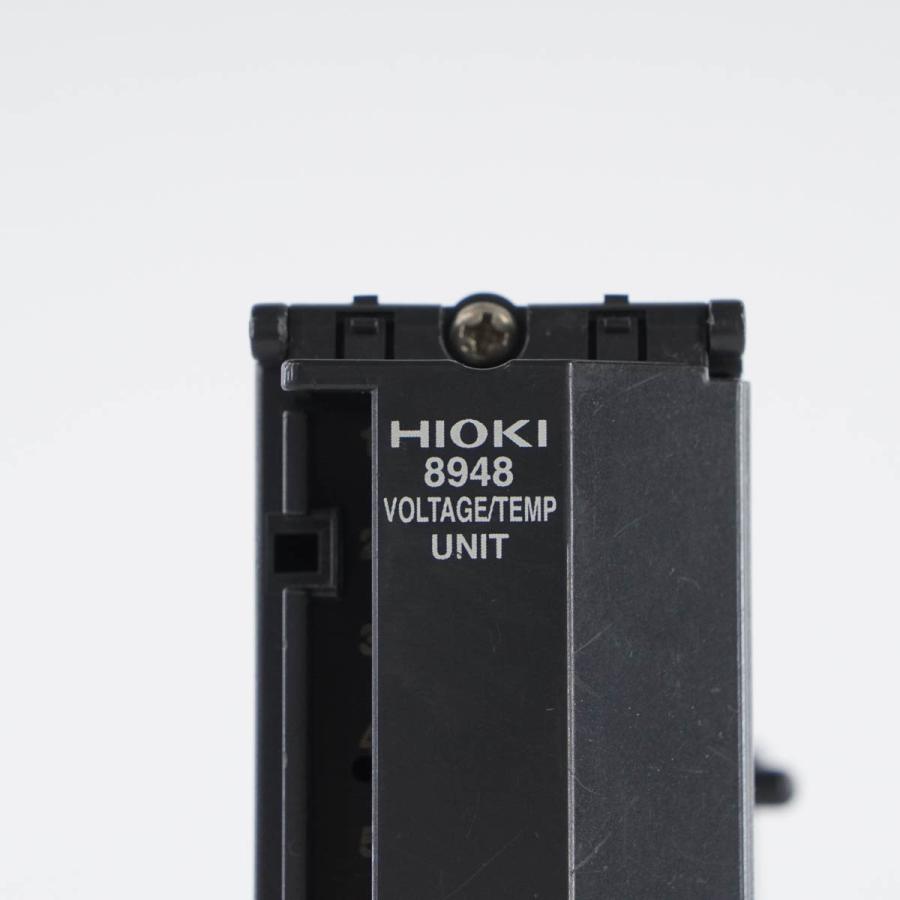 [DW]USED 8日保証 02/2022CAL HIOKI 8948 VOLTAGE/TEMP UNIT 電圧・温度ユニット 取扱説明書 ...