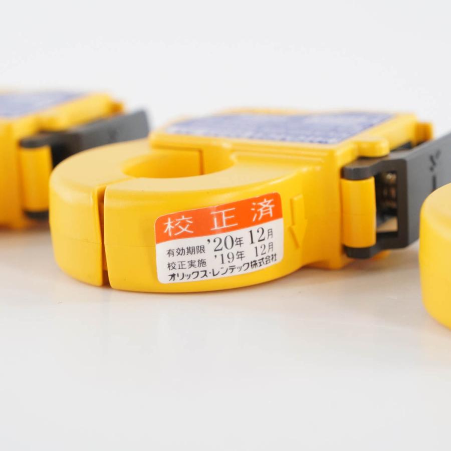 [DW]USED 8日保証 3個セット 12/2019CAL HIOKI 9695-03 CLAMP ON SENSOR クランプオンセンサー 取扱説明書 [05061-0077 ...