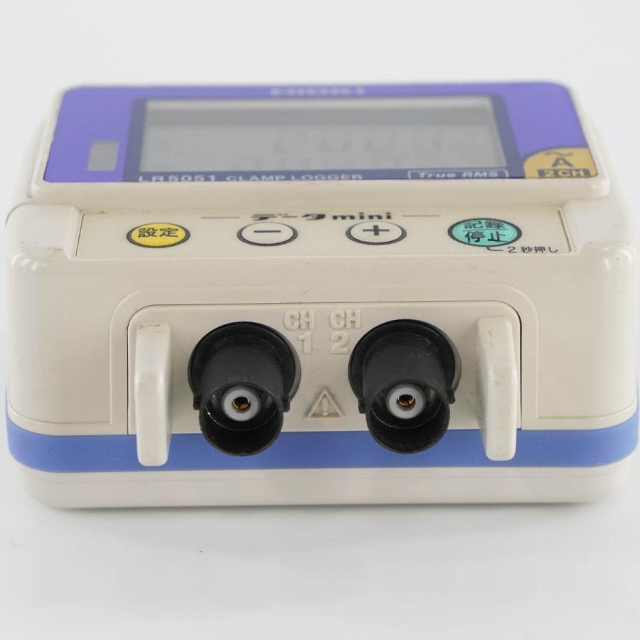 [DW]USED 8日保証 03/2021CAL HIOKI LR5051 CLAMP LOGGER クランプロガー データmini 取扱説明 ...