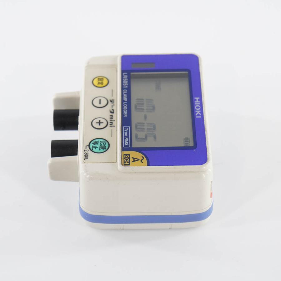 [DW]USED 8日保証 03/2021CAL HIOKI LR5051 CLAMP LOGGER クランプロガー データmini 取扱説明 ...