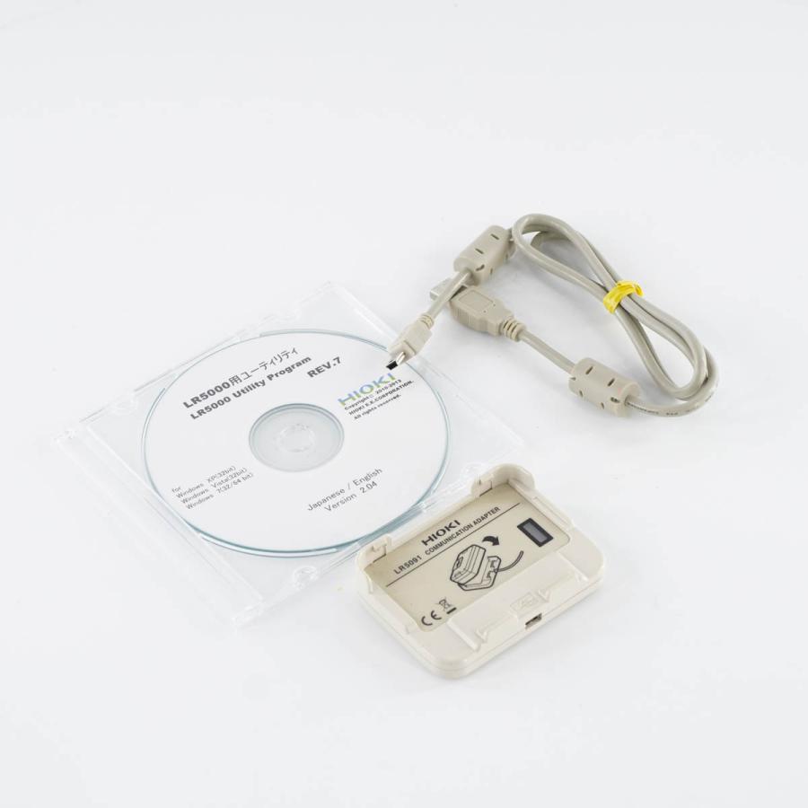 [DW]USED 8日保証 2台入荷 HIOKI LR5091 COMMUNICATION ADAPTER 通信アダプター データミニ ...