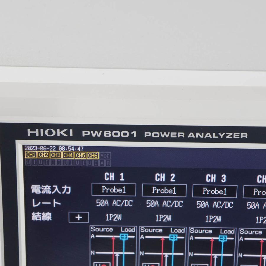 [JB]USED 現状販売 HIOKI PW6001 PW6001-16 POWER ANALYZER パワーアナライザー CT9900 電源 ...