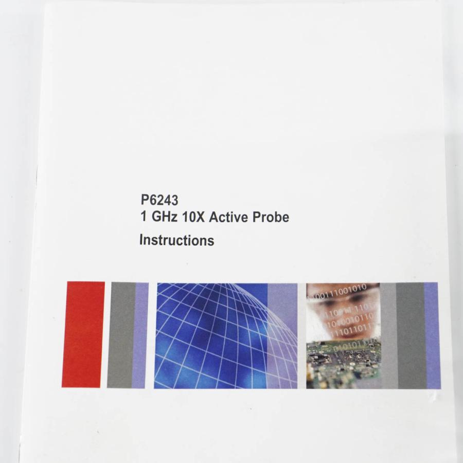 [JB]USED 現状販売 Tektronix P6243 Active Probe アクティブプローブ FETプローブ 取扱説明書 ...