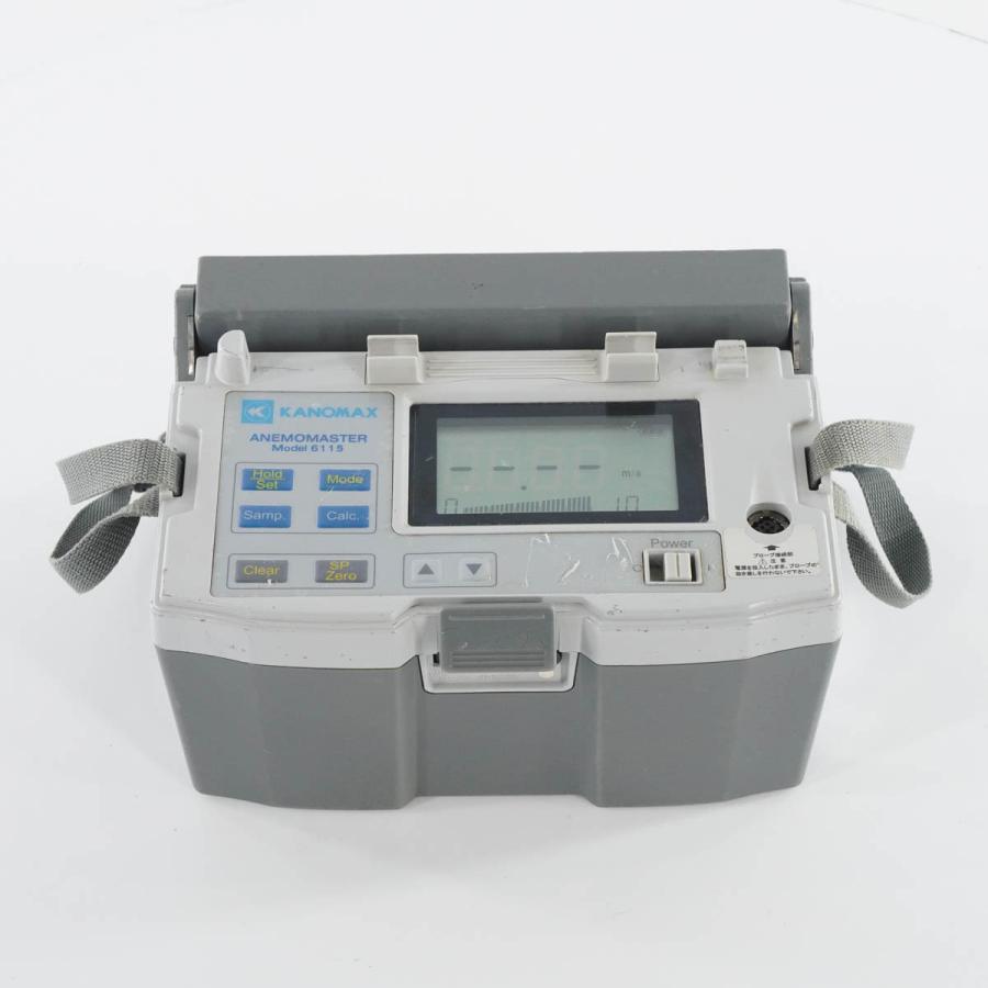 [JB]USED 現状販売 KANOMAX 6115 風速計 ANEMOMASTER アネモマスター 611Series 取扱説明書 ...