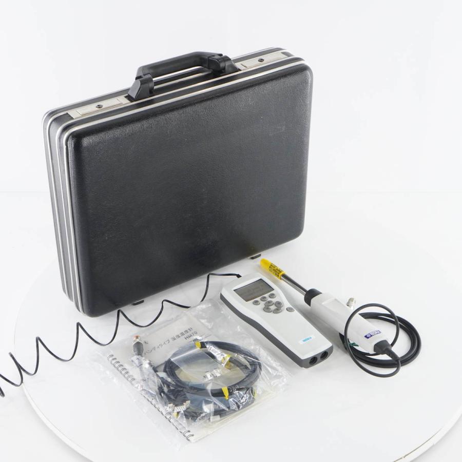 [JB]USED 現状販売 VAISALA HM70 MI70 HMP75 ハンディタイプ湿度温度計 ACアダプター ソフトウェア 取扱説明書 ...