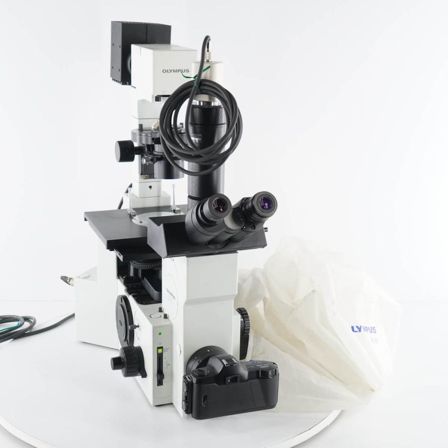 [DW]USED 8日保証 OLYMPUS IX70-S8F2 Microscope 顕微鏡 WH10×-H/22 40× 20× 10×4× ...