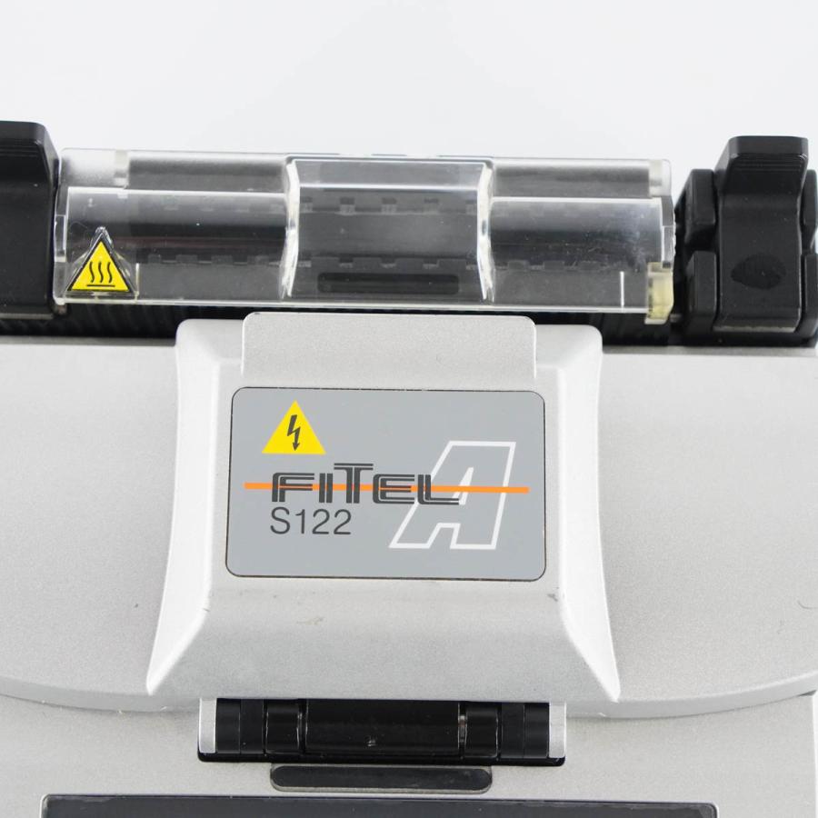 [DW]USED 8日保証 総放電3293回 FURUKAWA S122A FITEL 光ファイバ融着接続器 FUSION SPLICER S325A S218R ACアダプター [05076 ...