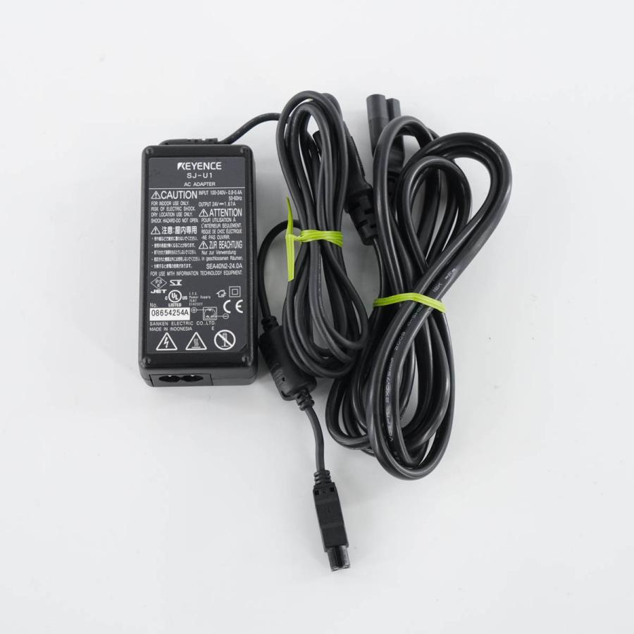 [JB]USED 現状販売 KEYENCE SJ-F030 ワイドエリア除電ブロア イオナイザー 除電器 ACアダプター [05076 ...