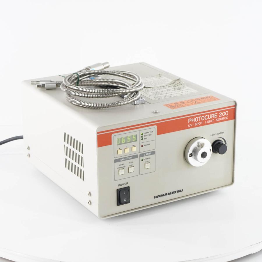 [DW]USED 8日保証 HAMAMATSU L7212-01 PHOTOCURE 200 UV-SPOT LIGHT SOURCE UV ...
