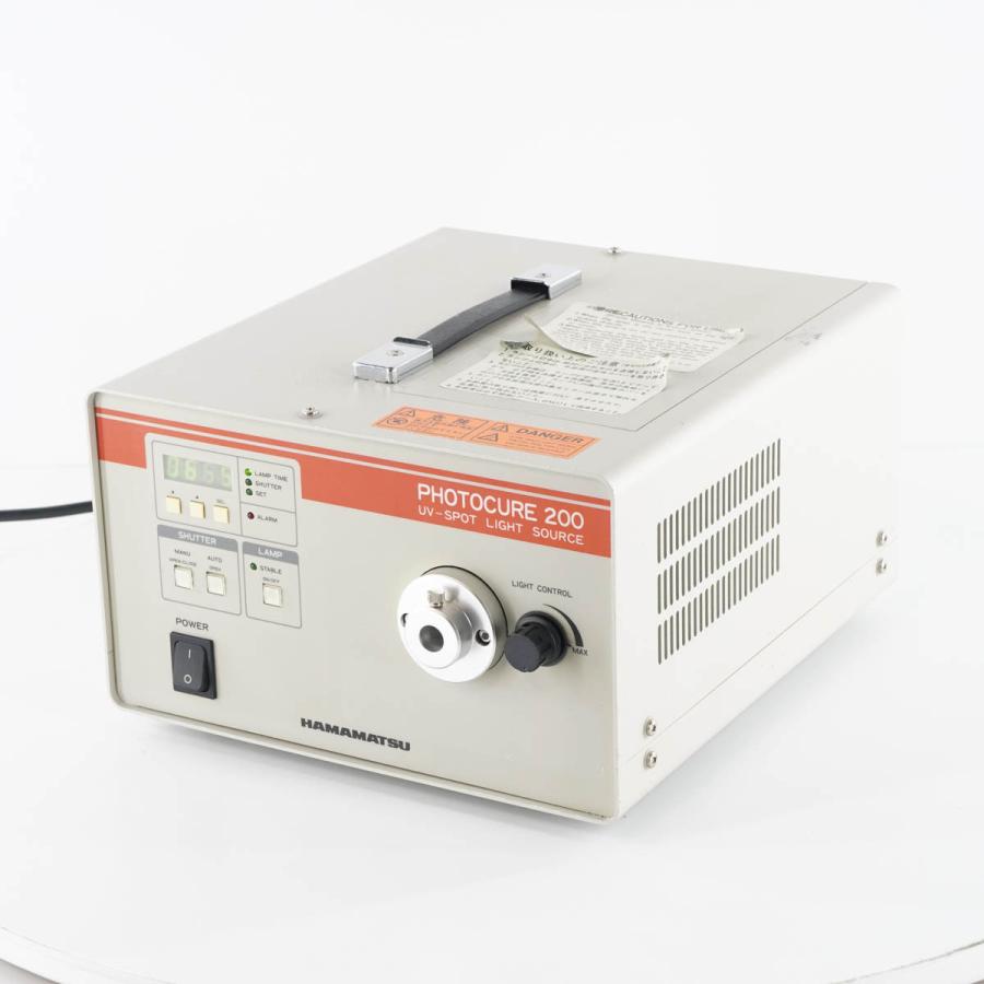 [DW]USED 8日保証 HAMAMATSU L7212-01 PHOTOCURE 200 UV-SPOT LIGHT SOURCE UV ...