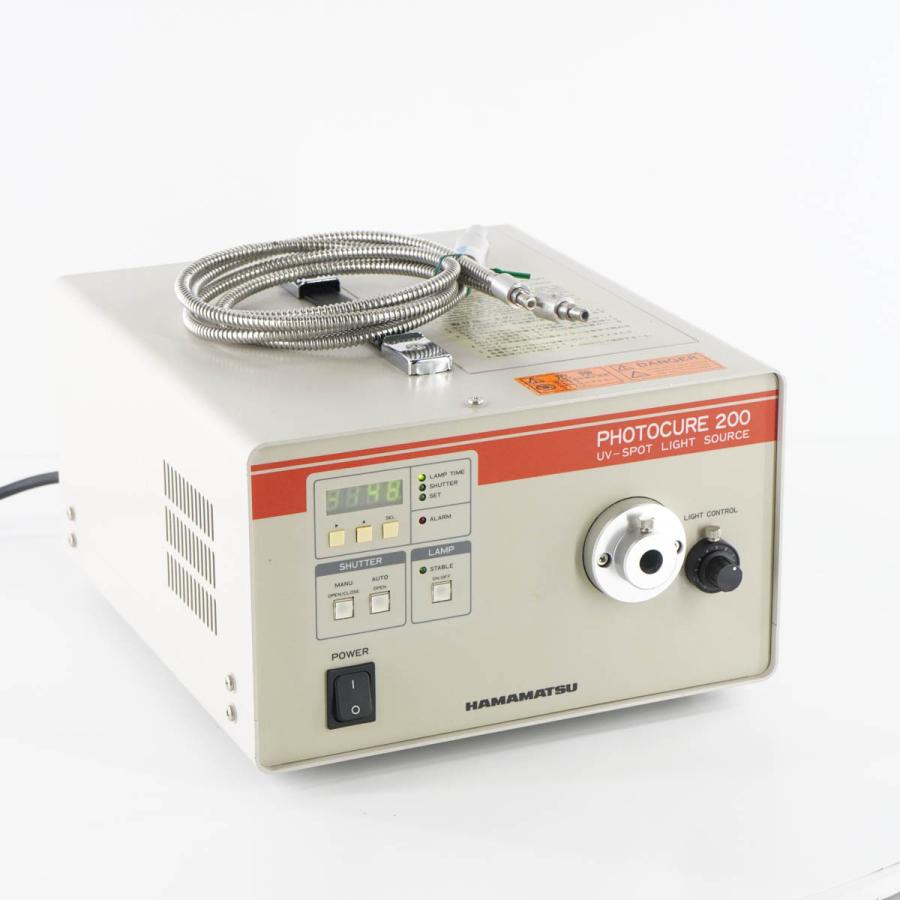 [DW]USED 8日保証 HAMAMATSU L7212-01 PHOTOCURE 200 UV-SPOT LIGHT SOURCE UV ...