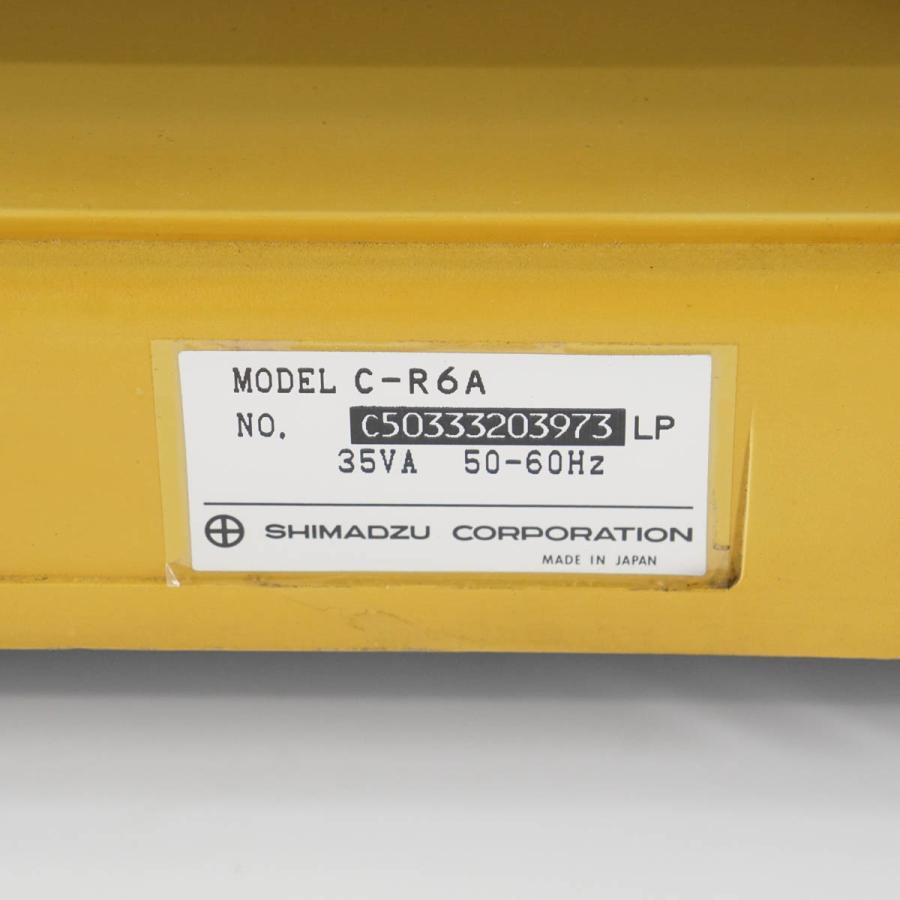 [DW]USED 8日保証 SHIMADZU C-R6A CHROMATOPAC クロマトパック HPLC クロマトグラフ用データ処理装置 ...