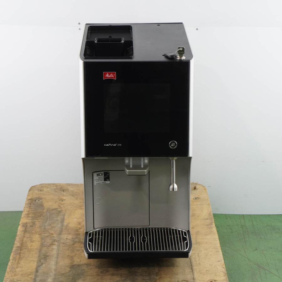 [JB]USED 現状販売 Melitta XT6 XT6-2G-0-WA-0-0 Cafina 業務用フルオートコーヒーマシン カフィーナ ...