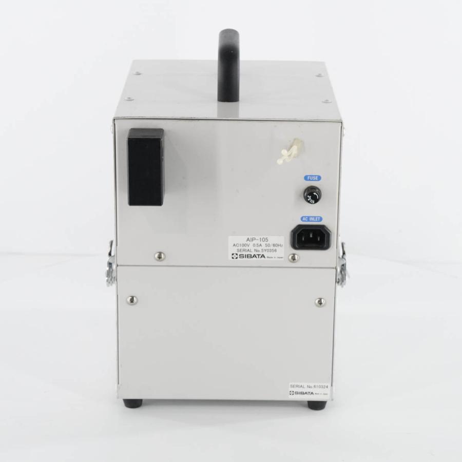 [DW]USED 8日保証 SIBATA AIP-105 ASBESTOS SAMPLING PUMP アスベストサンプリングポンプ ...