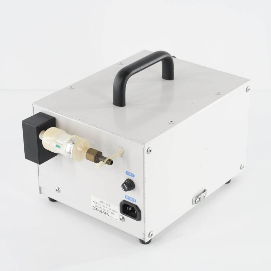 [DW]USED 8日保証 SIBATA AIP-105 ASBESTOS SAMPLING PUMP アスベストサンプリングポンプ 電源 ...