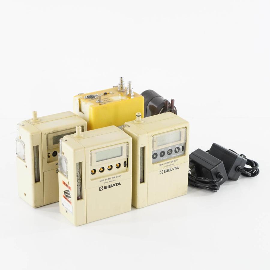 [JB]USED 現状販売 セット SIBATA MP-603T MP-602T MP-601T MP-50WT MP-2 MINI PUMP ...